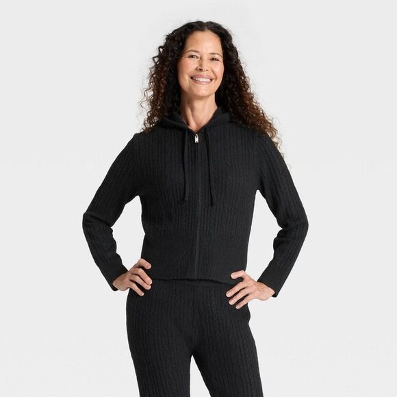 Universal Thread | Sweaters | Universal Thread Womens Cozy Zipup Hoodie ...
